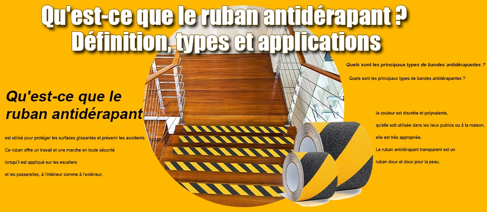 Qu'est-ce que le ruban antidérapant ? Définition, types et applications ...
